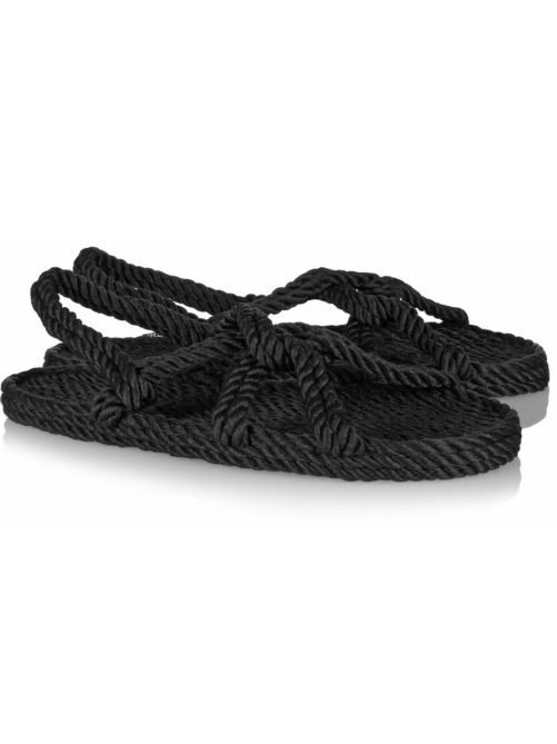 Gurkees Rope sandal / black - Ellen Beekmans